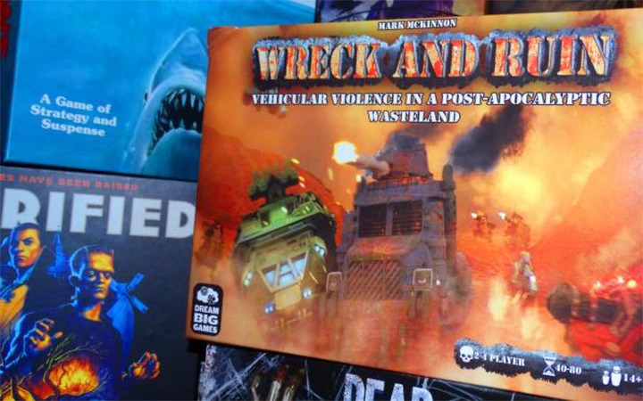 Wreck and Ruin az Asmodee UK-től – Posztapokaliptikus roncsderbi [Társalgó]