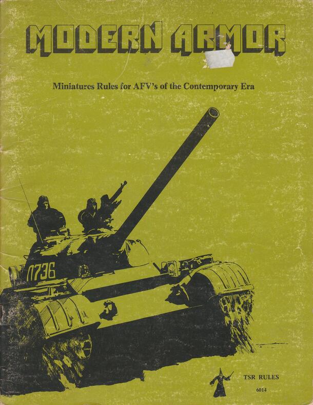 Modern Armor Miniatures Rules For AFV s Of The Contemporary Era